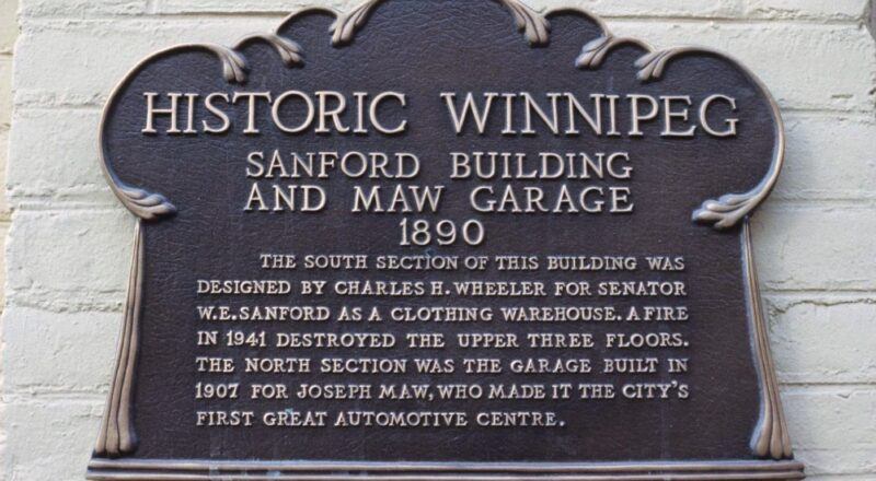 Winnipeg | 291 Bannatyne Ave | Maws Garage & Sanford Building | In ...